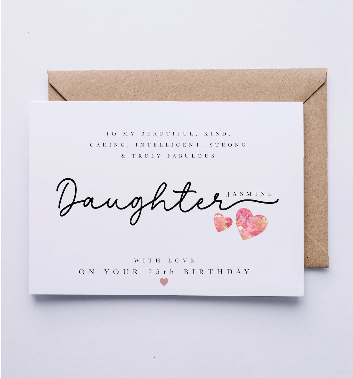 Daughter Birthday Card, Personalised Card, Birthday Card for Daughter ...