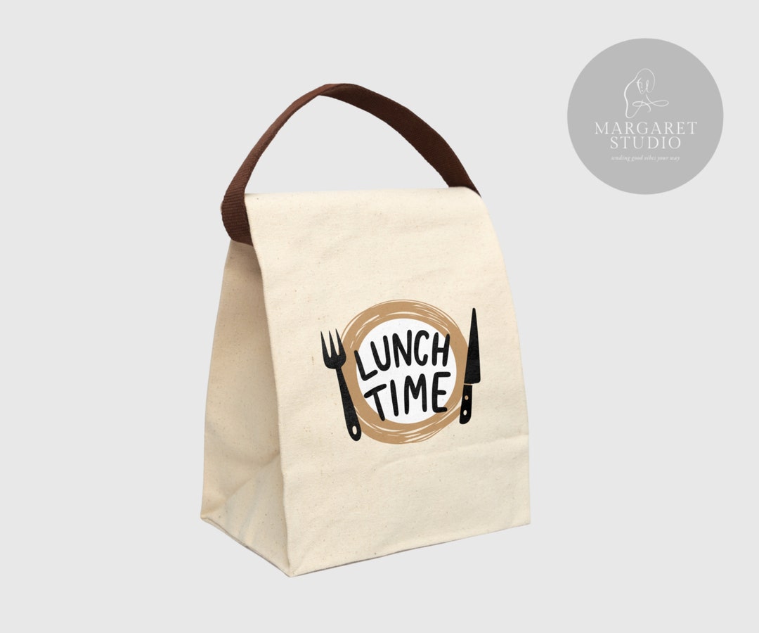 Lunch Bag, Picnic Lunch Box, Work Food Box, Cotton Lunch Bag, Washable ...