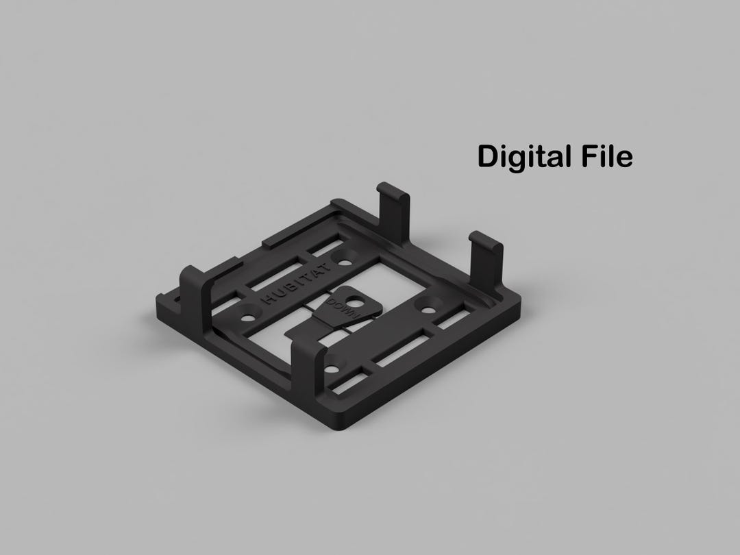 3D Printed Hubitat Elevation Wall Mount | C5 C7 C8 Pro - Etsy