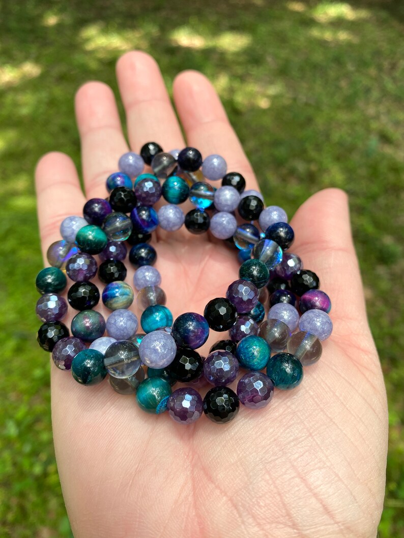 Ocean Witch Bracelet, Sea Jewels, Mermaid Inspired Gemstone Jewelry ...