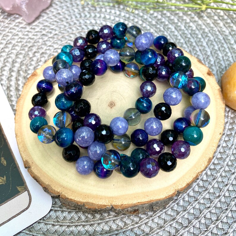 Ocean Witch Bracelet, Sea Jewels, Mermaid Inspired Gemstone Jewelry ...