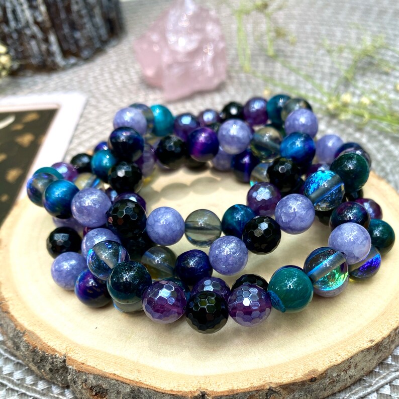 Ocean Witch Bracelet, Sea Jewels, Mermaid Inspired Gemstone Jewelry ...