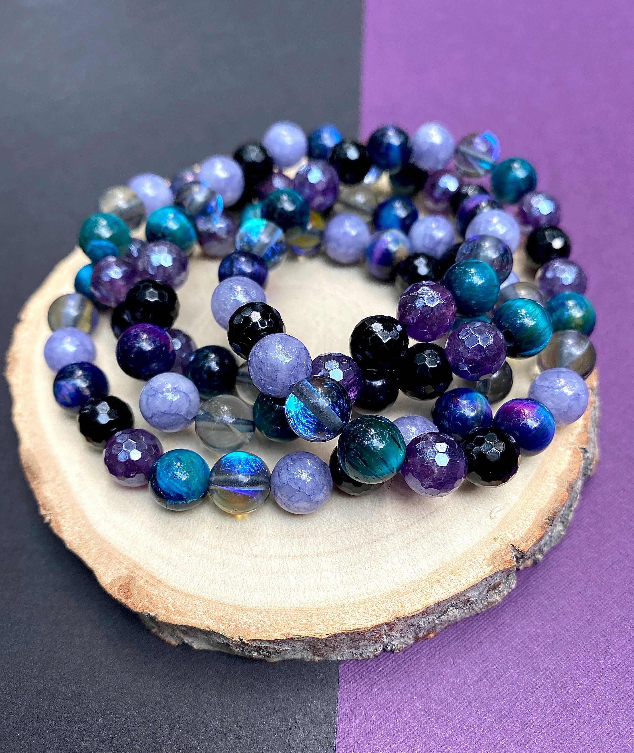 Ocean Witch Bracelet, Sea Jewels, Mermaid Inspired Gemstone Jewelry ...