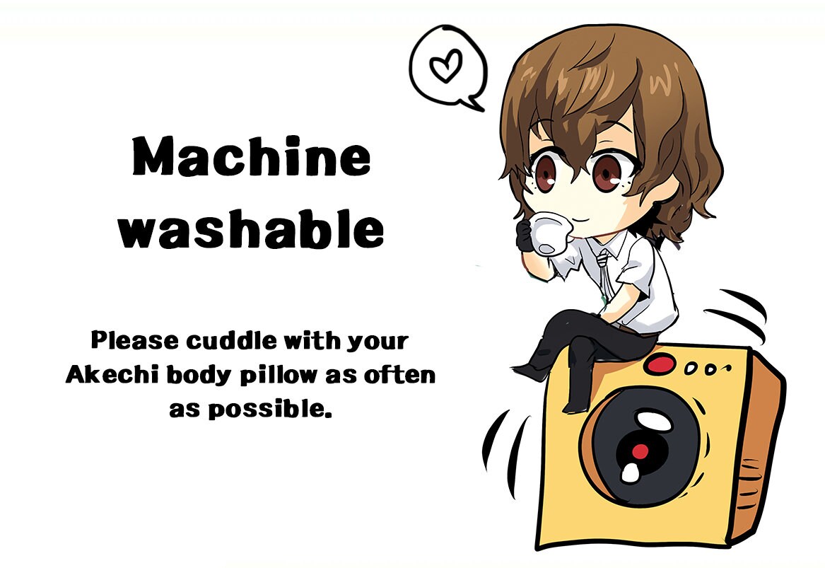 Goro Akechi Dakimakura Persona 5 Crow Black Mask Body Pillow - Etsy ...