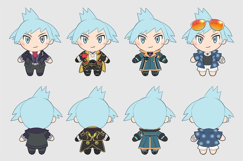 Steven Stone Pokémon Masters Plush With Changeable Outfits - Etsy