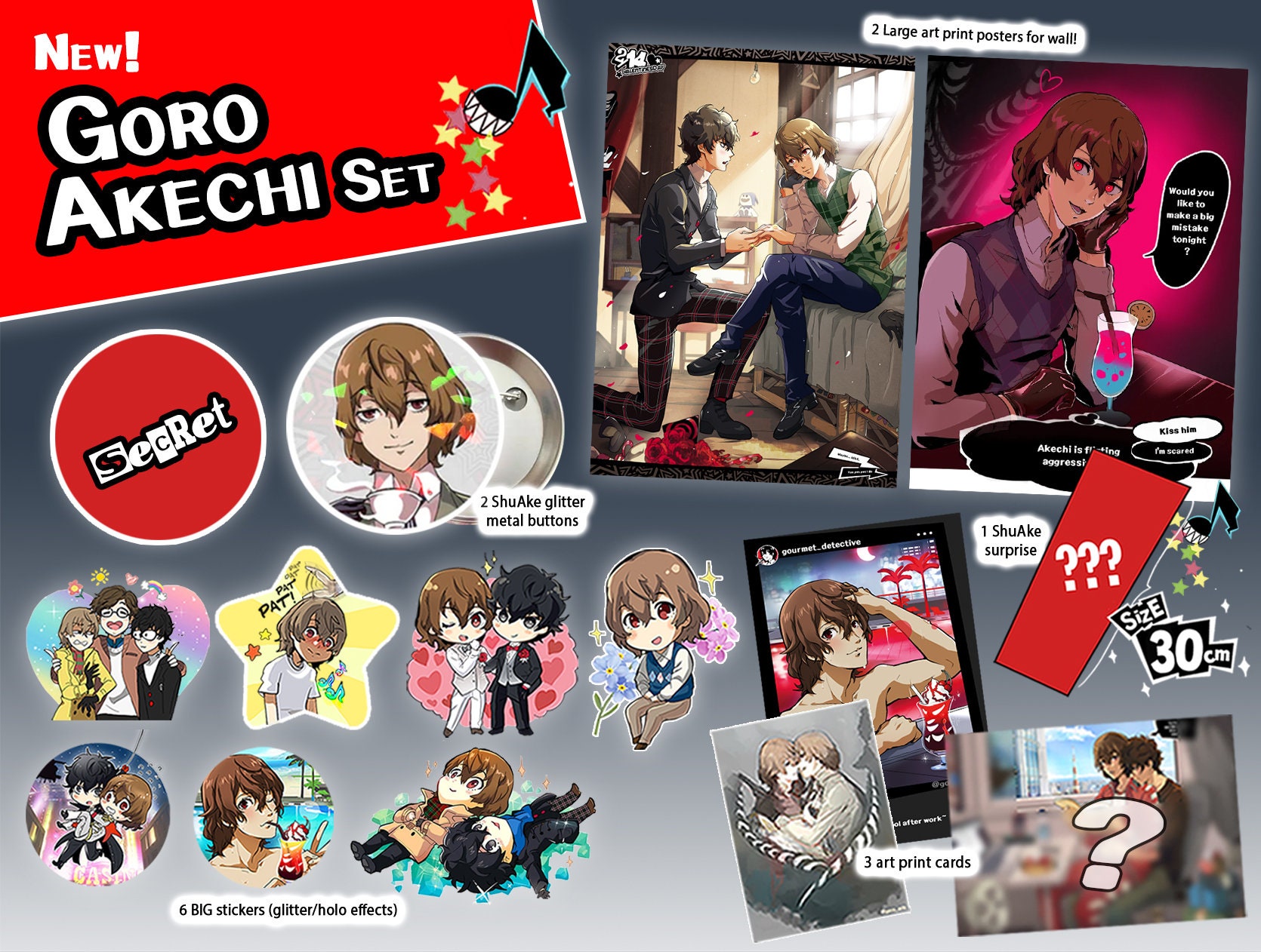 Persona5 AkeShu doujinshi - munimoro.gob.pe