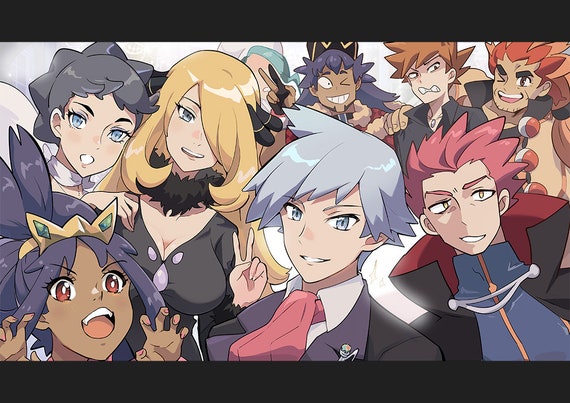 Diantha Cynthia Pokemon