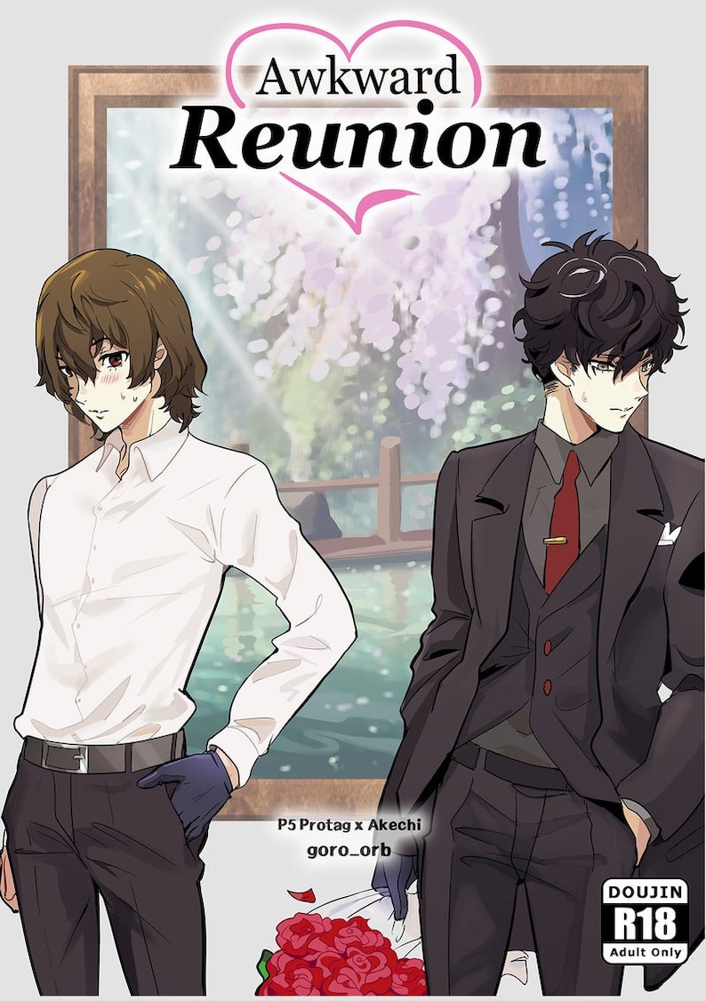 Joker X Akechi Doujinshi awkward Reunion Persona 5 Royal - Etsy Canada