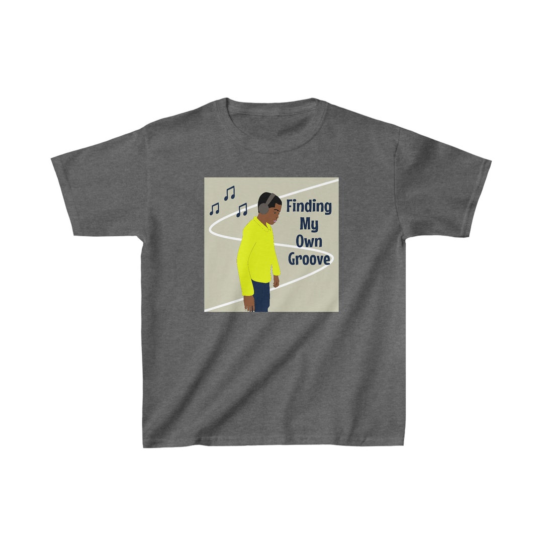 Finding My Own Groove Positive Affirmation Kids Heavy Cotton™ Tee - Etsy