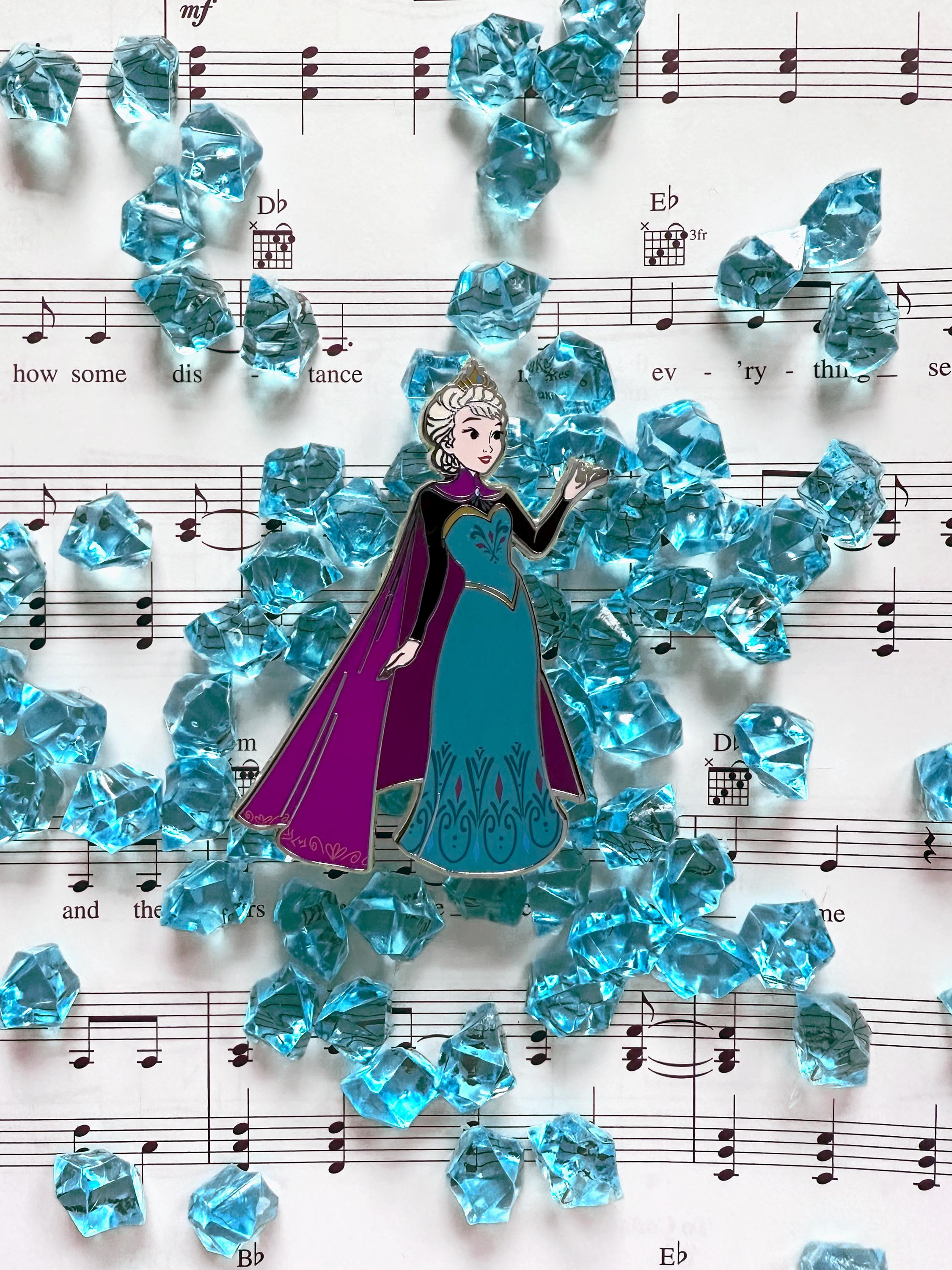 Coronation Elsa Frozen Enamel Pin - Etsy