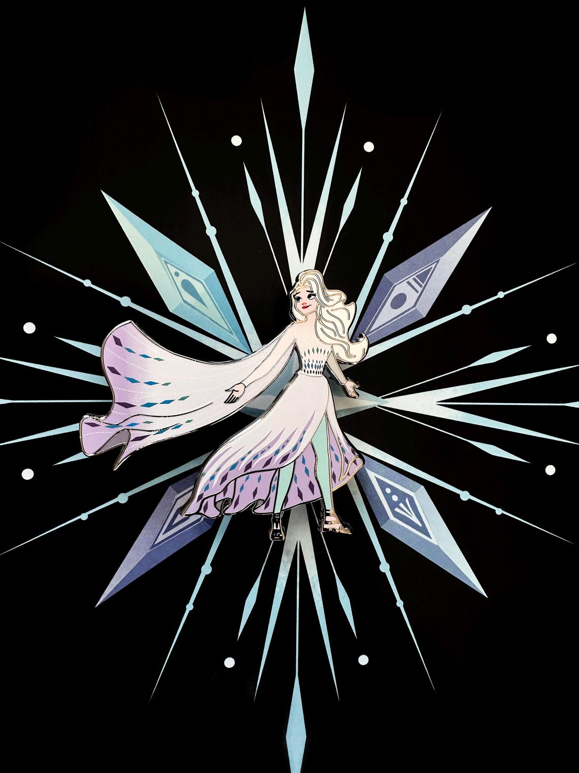Elsa Fifth Spirit Frozen 2 Enamel Pin - Etsy