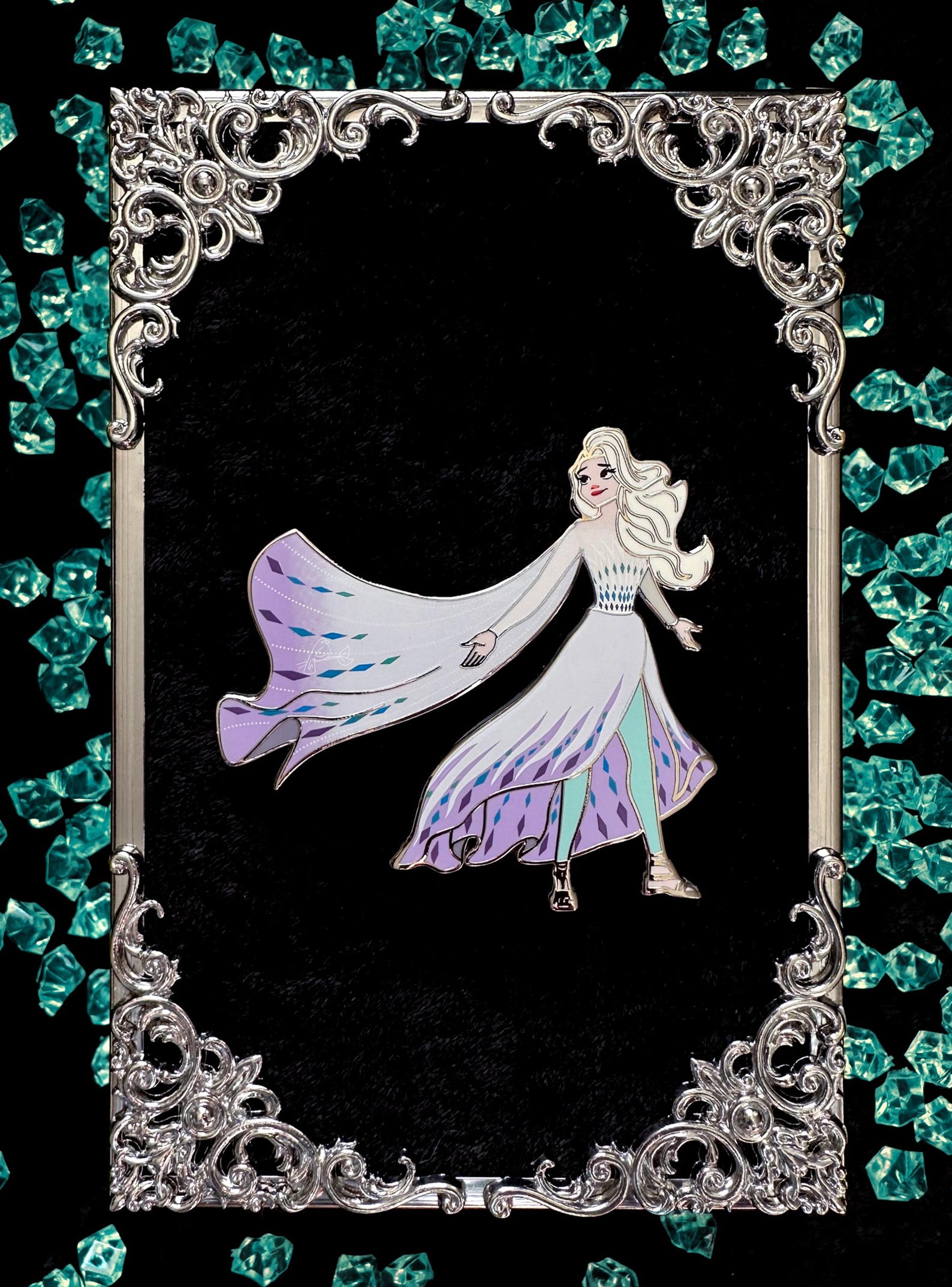 Elsa Fifth Spirit Frozen 2 Enamel Pin - Etsy