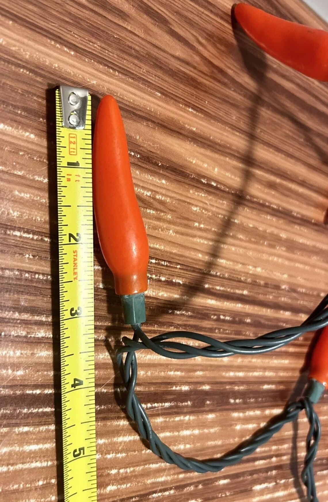 Red Chili Peppers String 10 Lights 93inch String Decor Party Indoor or ...