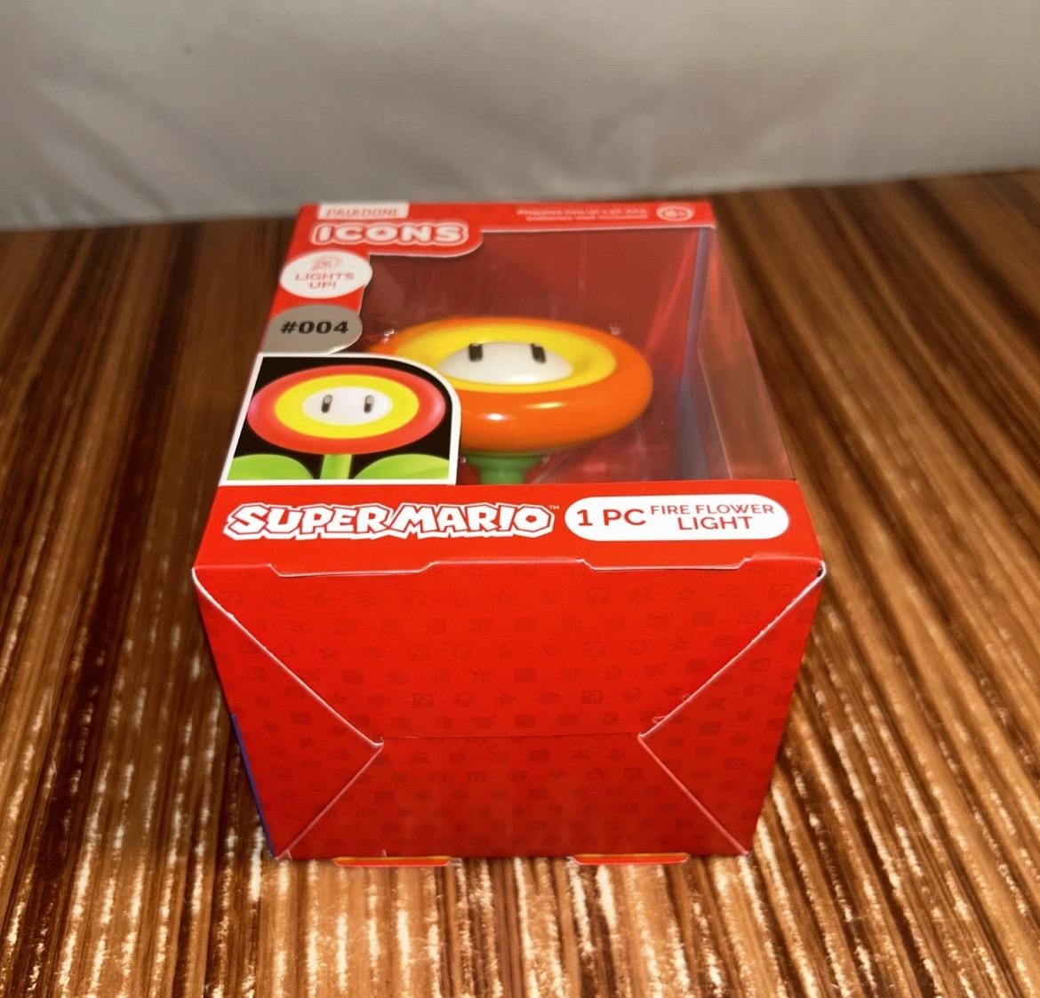 Paladone Icons Super Mario Fire Flower Light #004 Nintendo Night Light ...