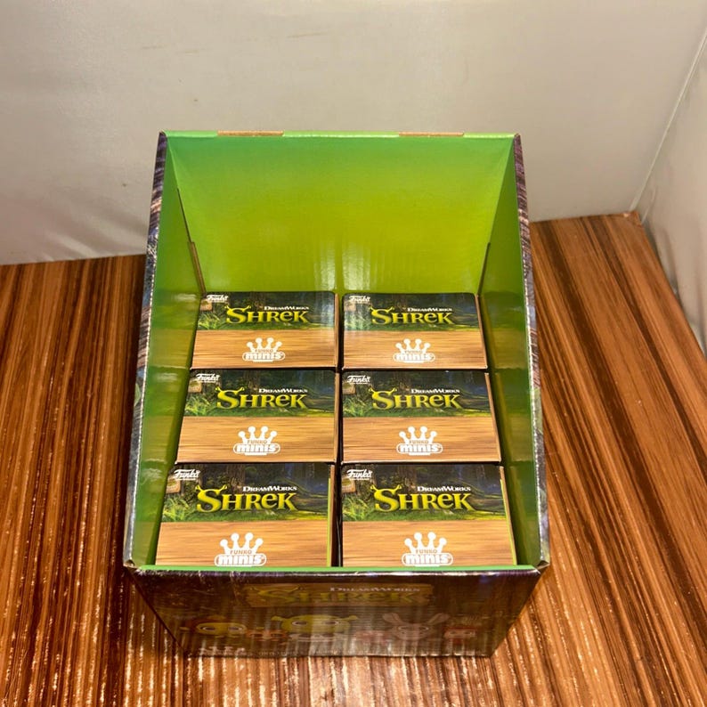 FUNKO MINIS Dreamworks SHREK Complete Set of 6 With Display-box New - Etsy