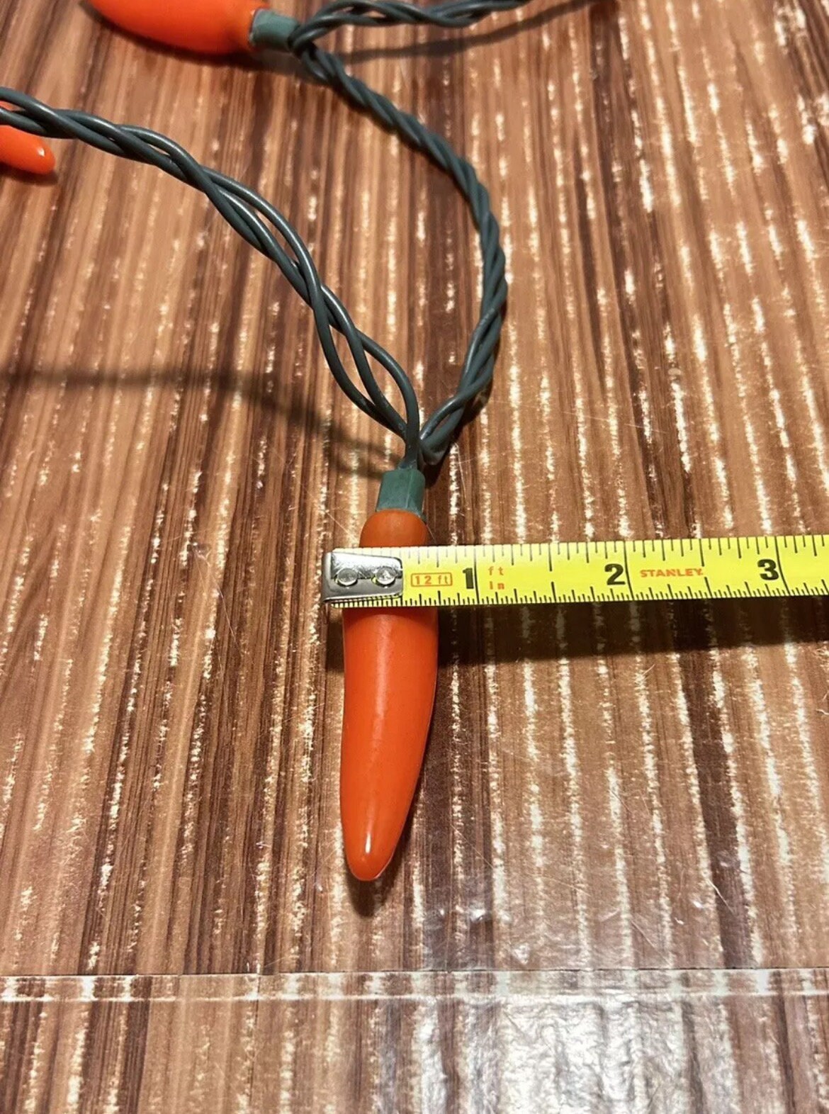 Red Chili Peppers String 10 Lights 93”inch String Decor Party Indoor or ...