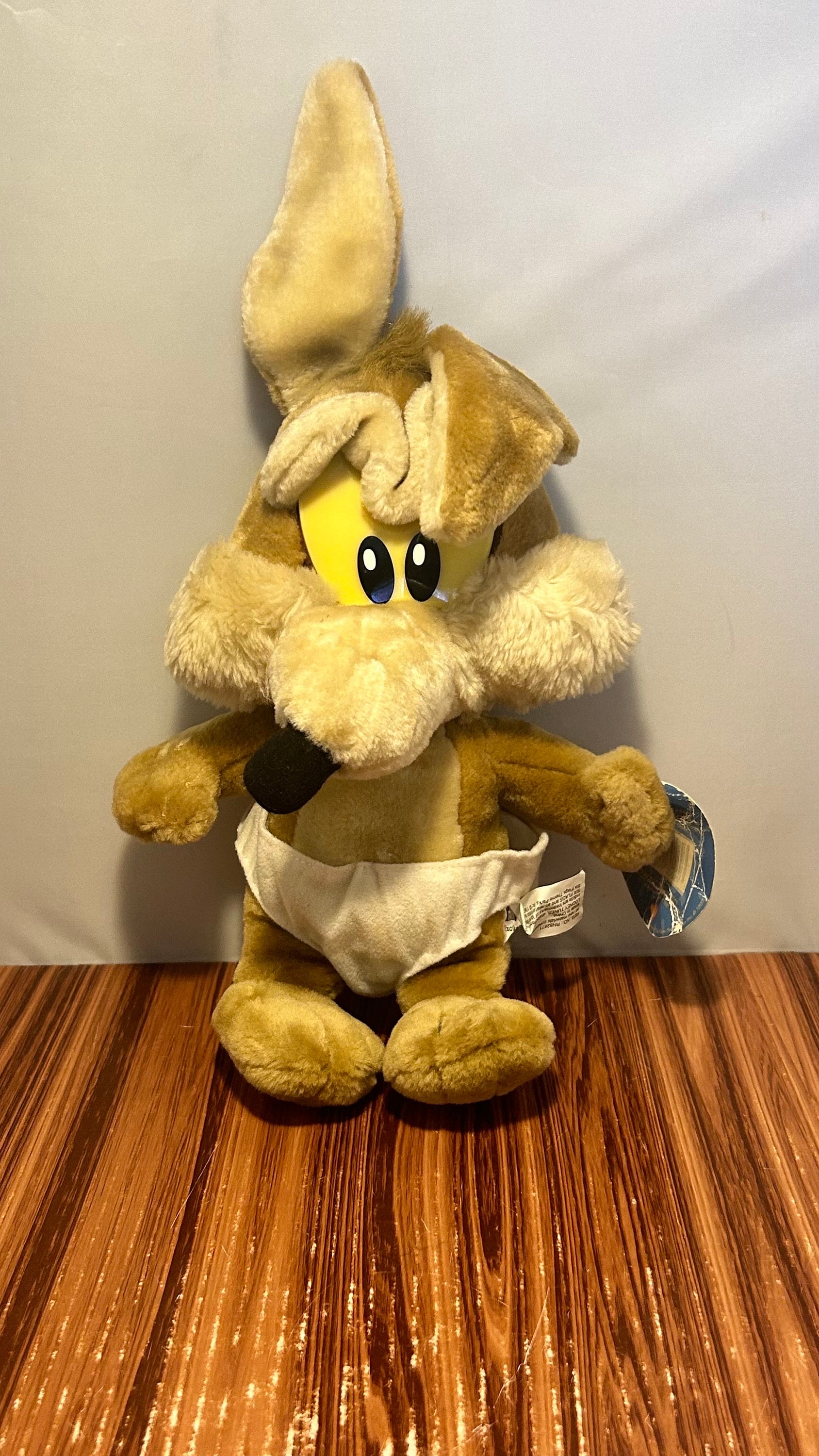 Six Flags BABY Looney Tunes WILE E. Coyote Plush Stuffed Animal 15 Toy ...