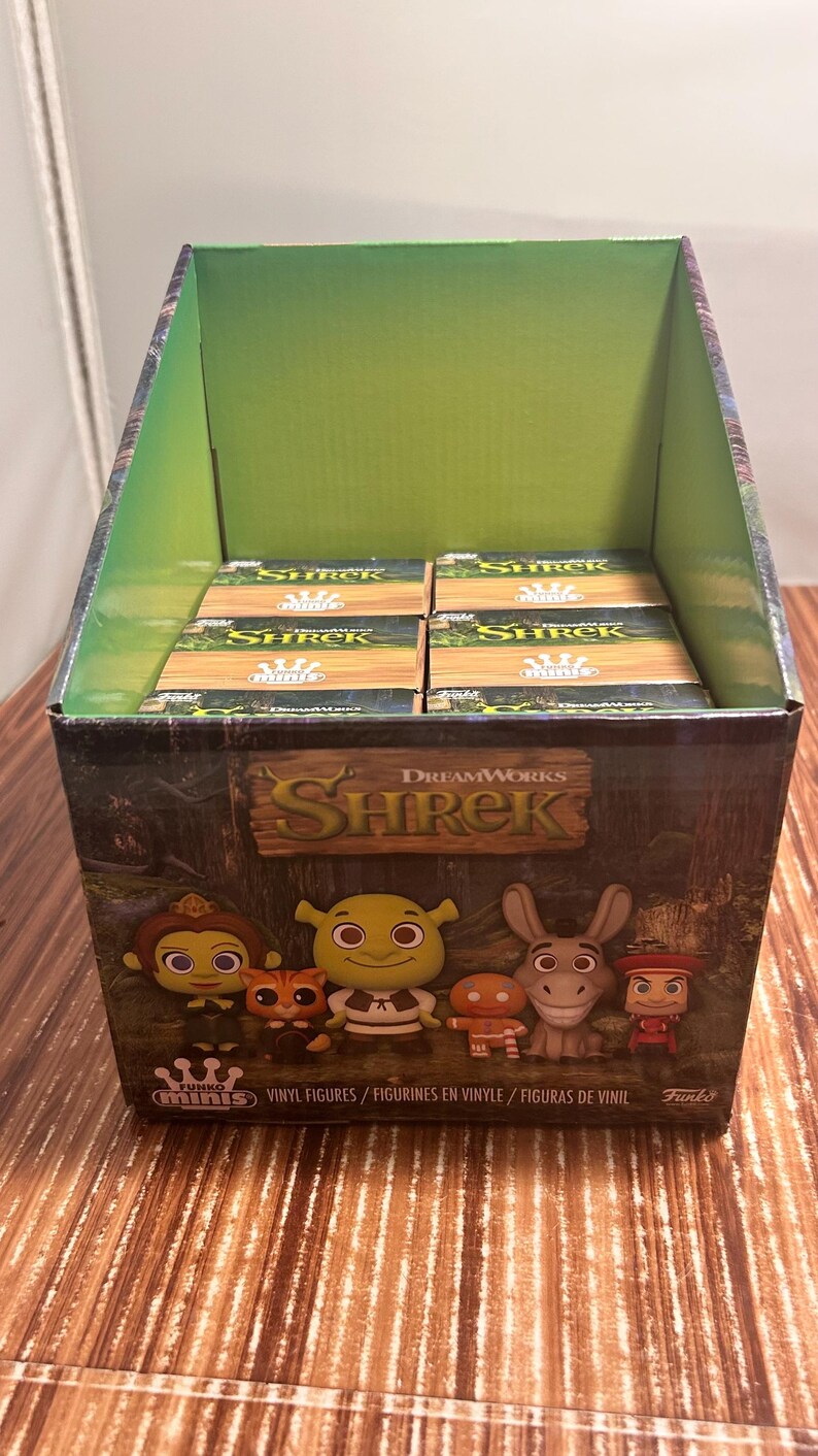 FUNKO MINIS Dreamworks SHREK Complete Set of 6 With Display-box New - Etsy