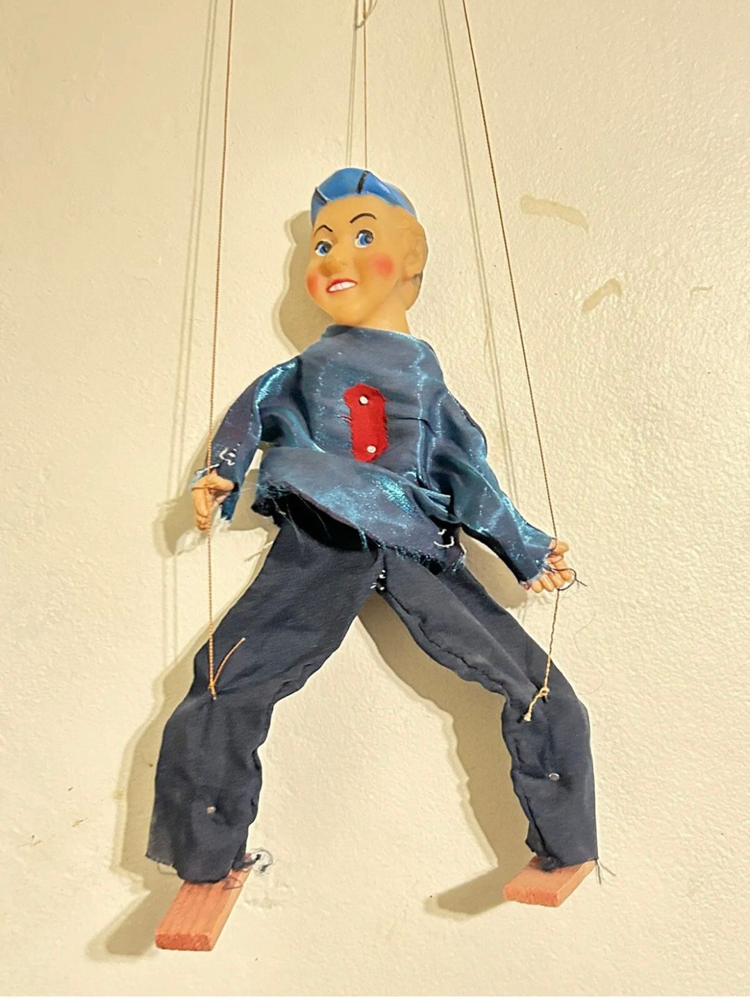 KIKO El Chavo Del Ocho Marionette Puppet 12” Tall Vintage - Etsy