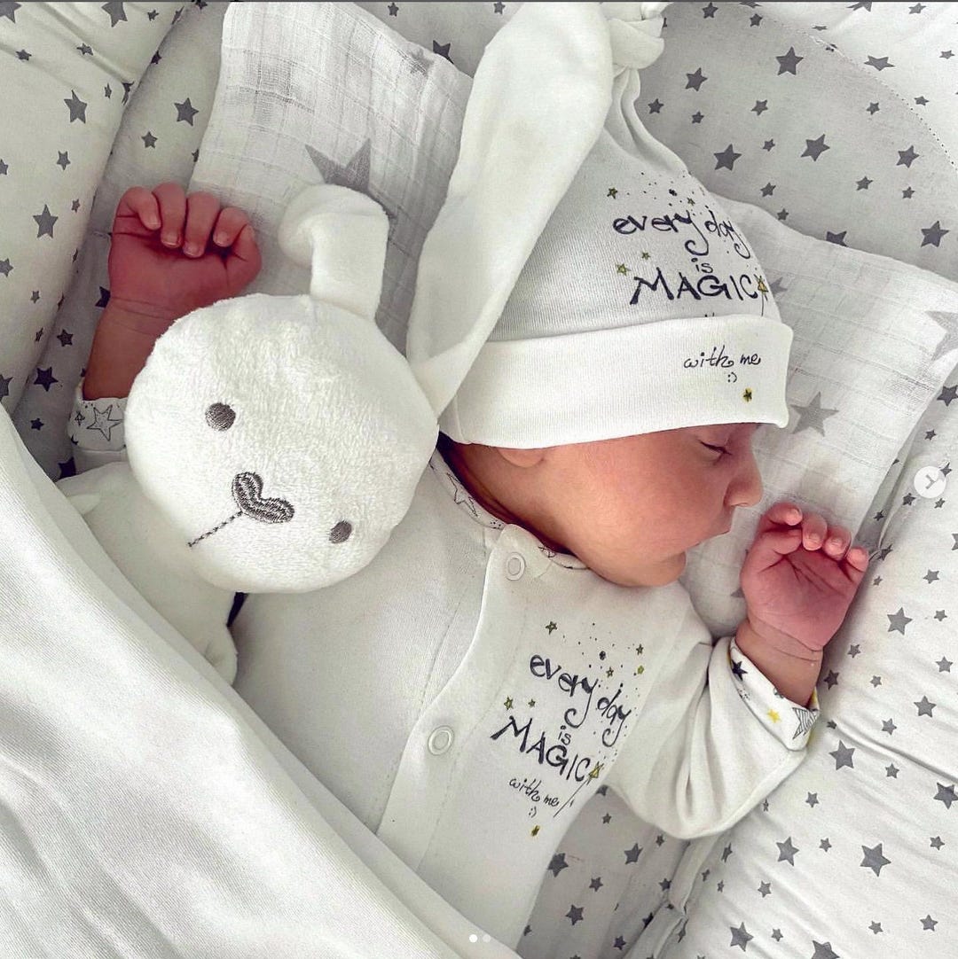 Organic Cotton Take Home Baby First Outfit | New Baby Gift | 0-3 Months ...