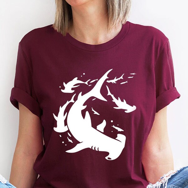 Shark Shirt - Etsy