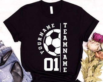 Custom Football Shirt Personalized Football Shirt Football - Etsy