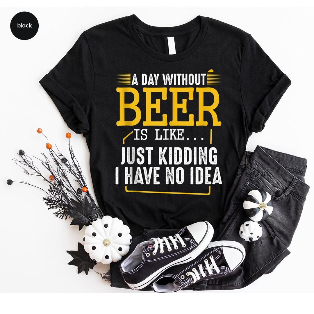Drinking Night Shirt, Alcohol T Shirt, Funny Drinking T-shirt, Beer ...