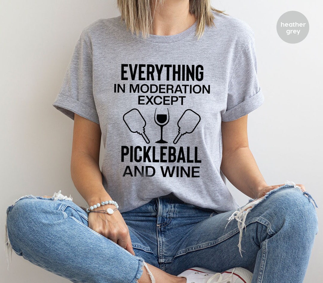 Funny Pickleball Shirt, Pickleball Player Gift, Alcohol Graphic Tees ...