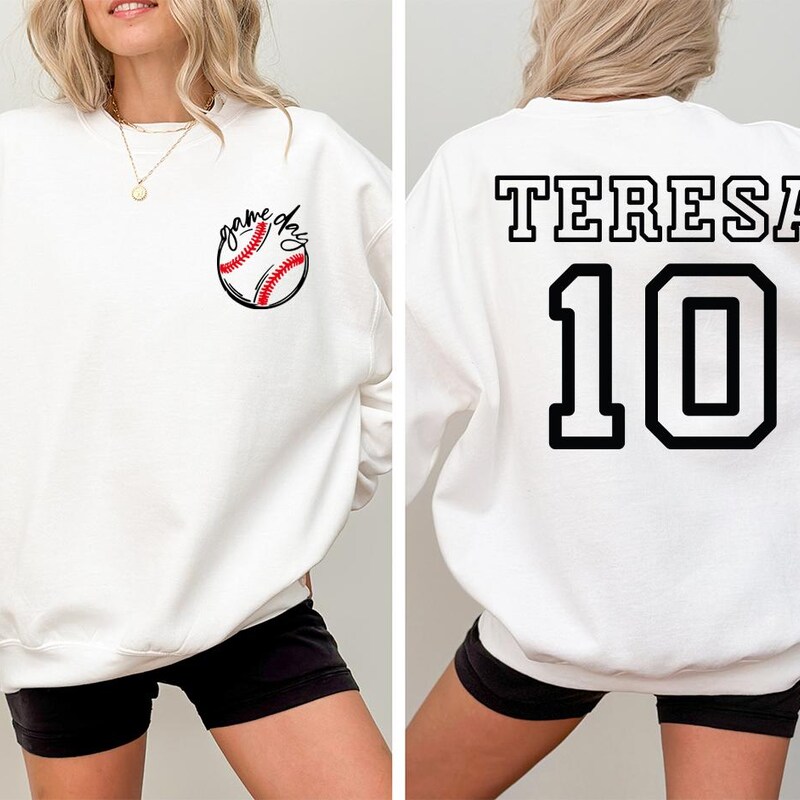 Baseball Sweatshirt - Etsy