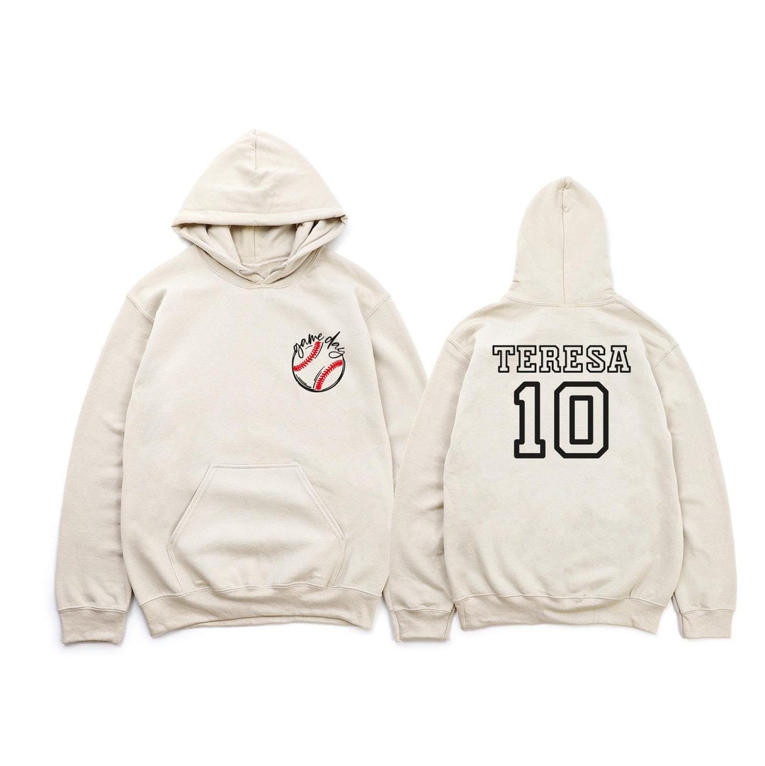 Custom Baseball Hoodie, Personalized Baseball Sweatshirt, Baseball Team ...