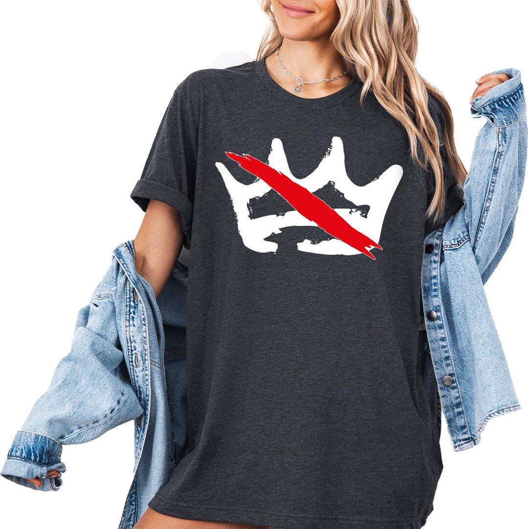 Crown No Kings Shirt, Anti Trump Shirt, No Kings in Americ Shirt, Anti ...