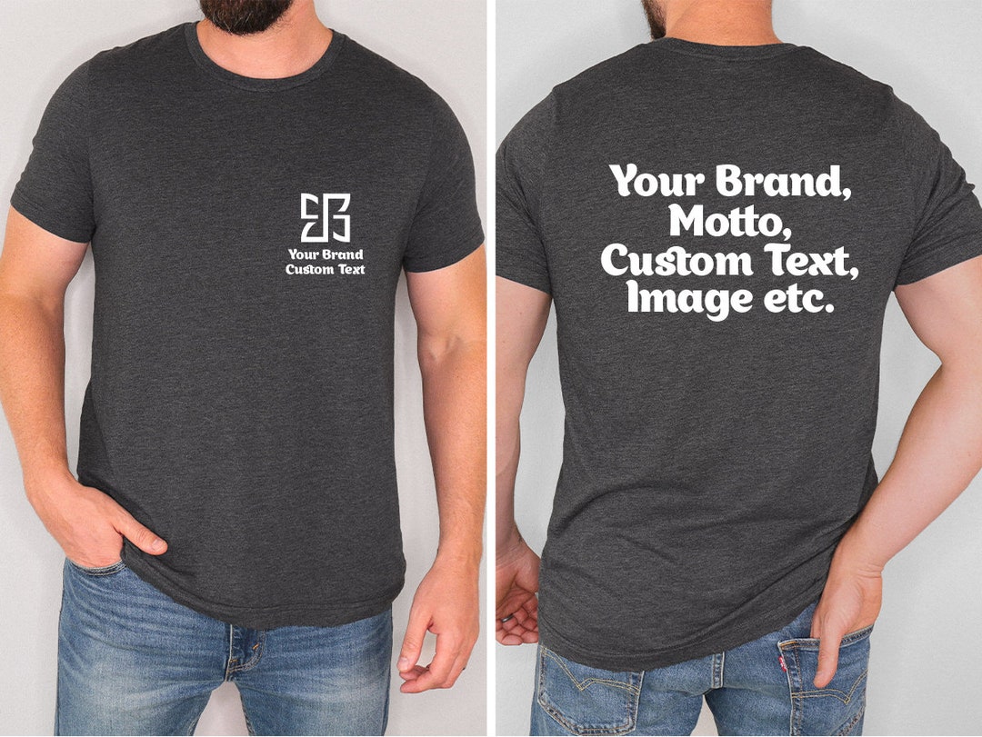 Business Logo T-shirt, Company Logo Gifts, Custom Logo Design Shirt ...