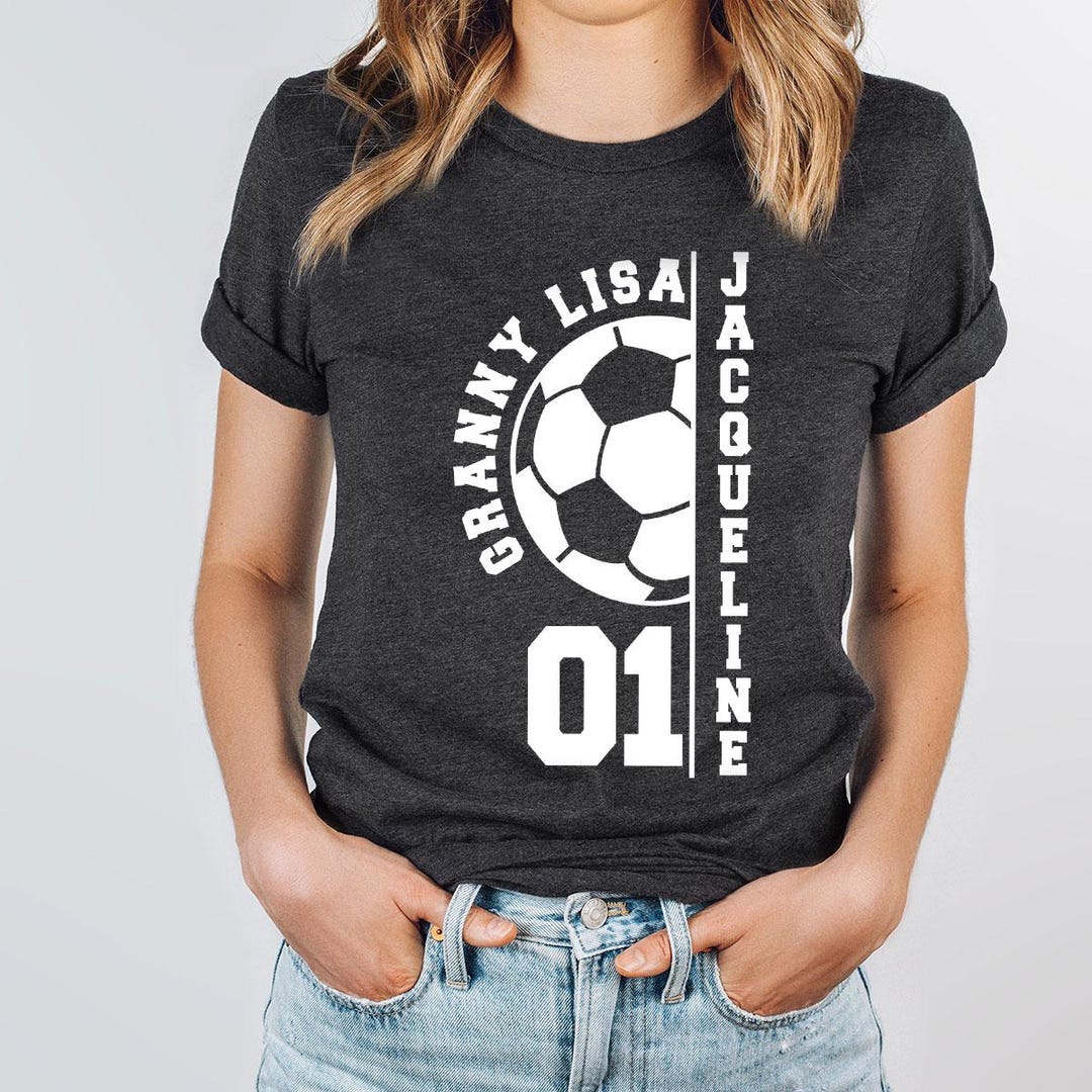 Custom Soccer Shirt, Personalized Soccer Gifts, Soccer Mom Shirt ...