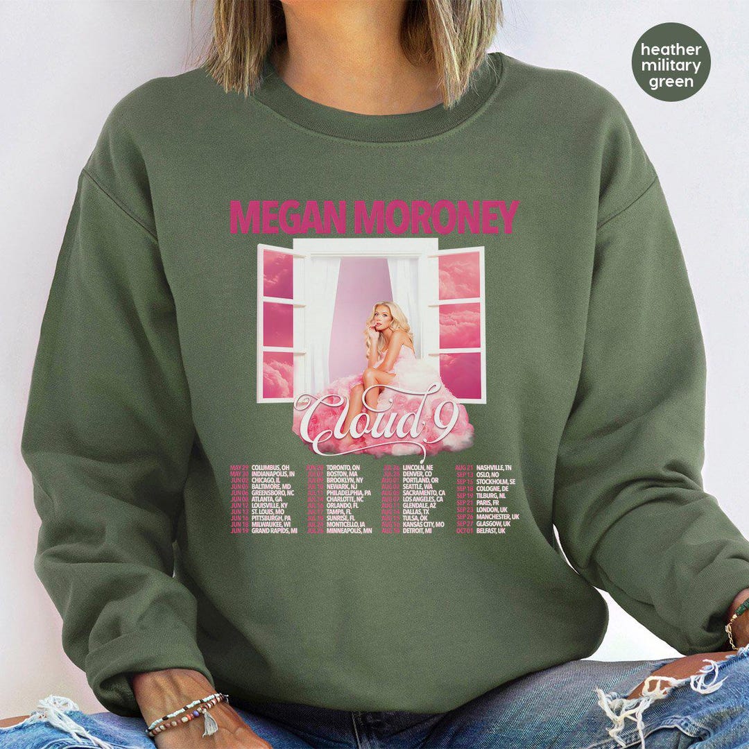 Megan Moroney Concert Country Music Tour Hoodie, Music Album Sweatshirt ...