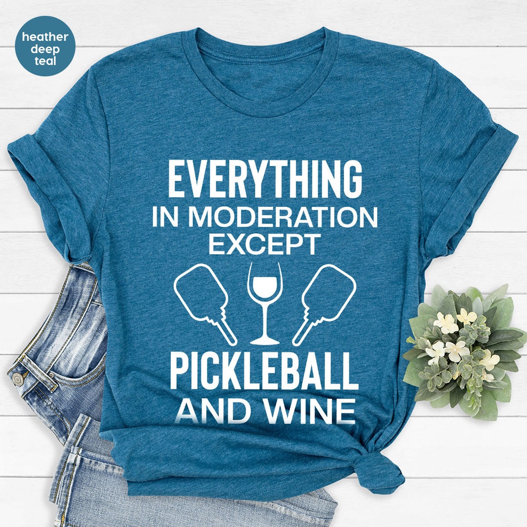 Funny Pickleball Shirt, Pickleball Player Gift, Alcohol Graphic Tees ...