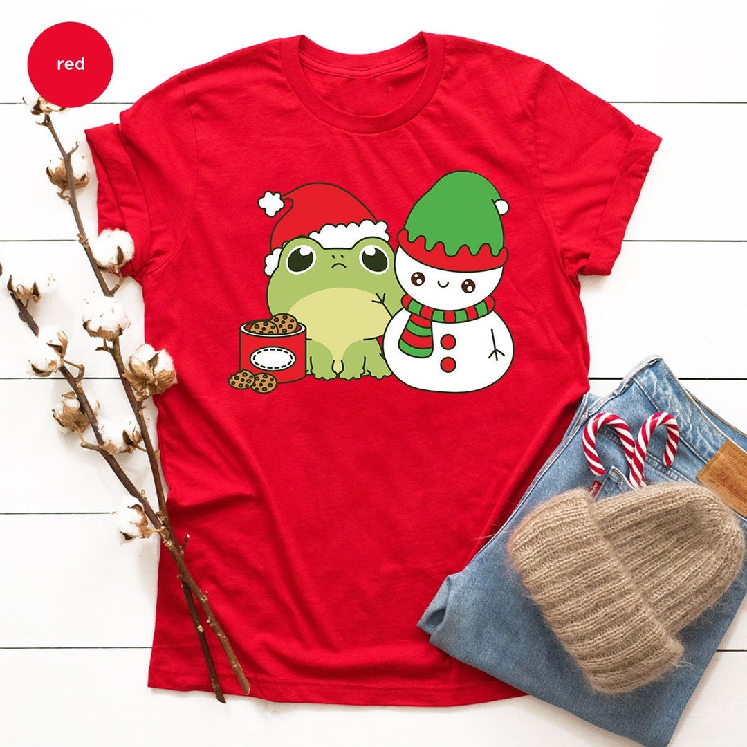 Cute Christmas Shirts, Snowman Shirts, Merry Christmas Gifts, Christmas ...