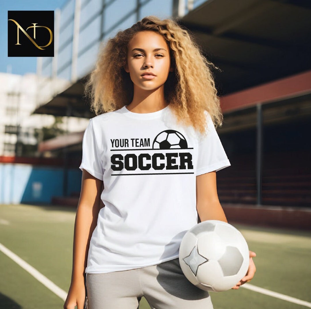 Custom Soccer Team Name Shirt, Personalized Soccer Shirt, Customized ...