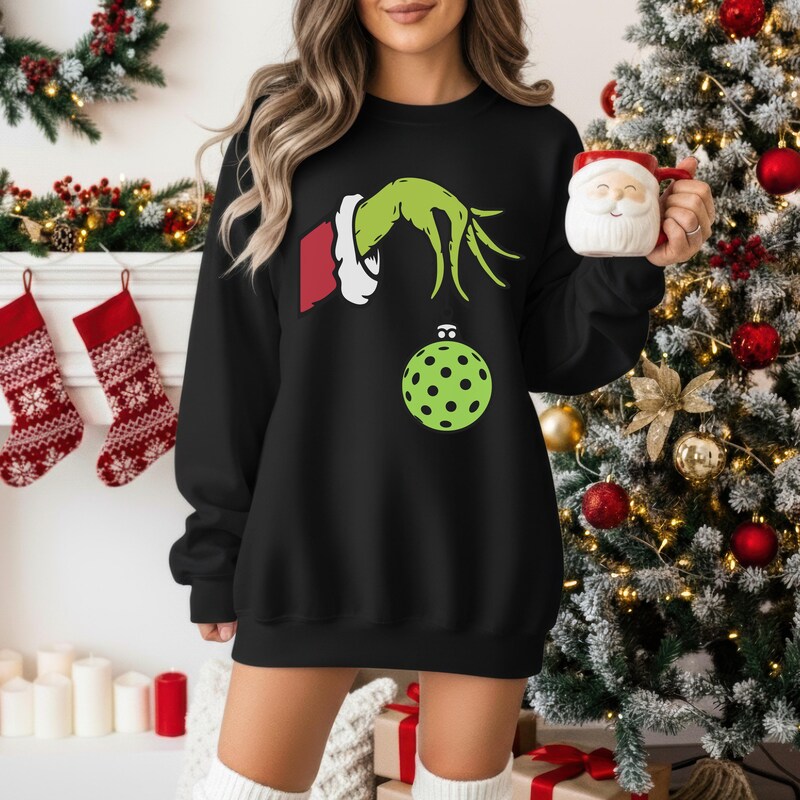 Grinch Hand Long Sleeve - Etsy