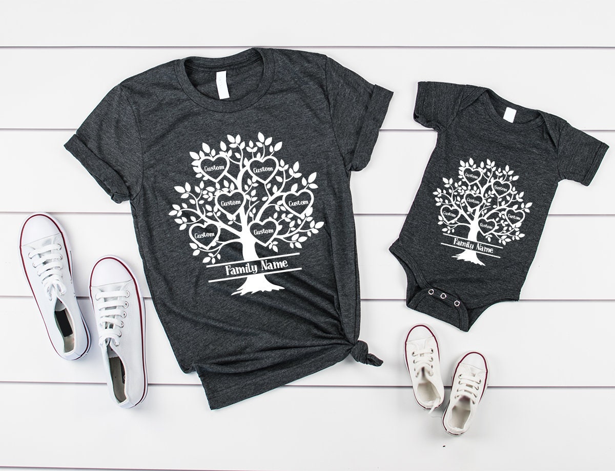 Family Reunion Outfits, Personalized Family Gifts, Custom Family Shirts ...