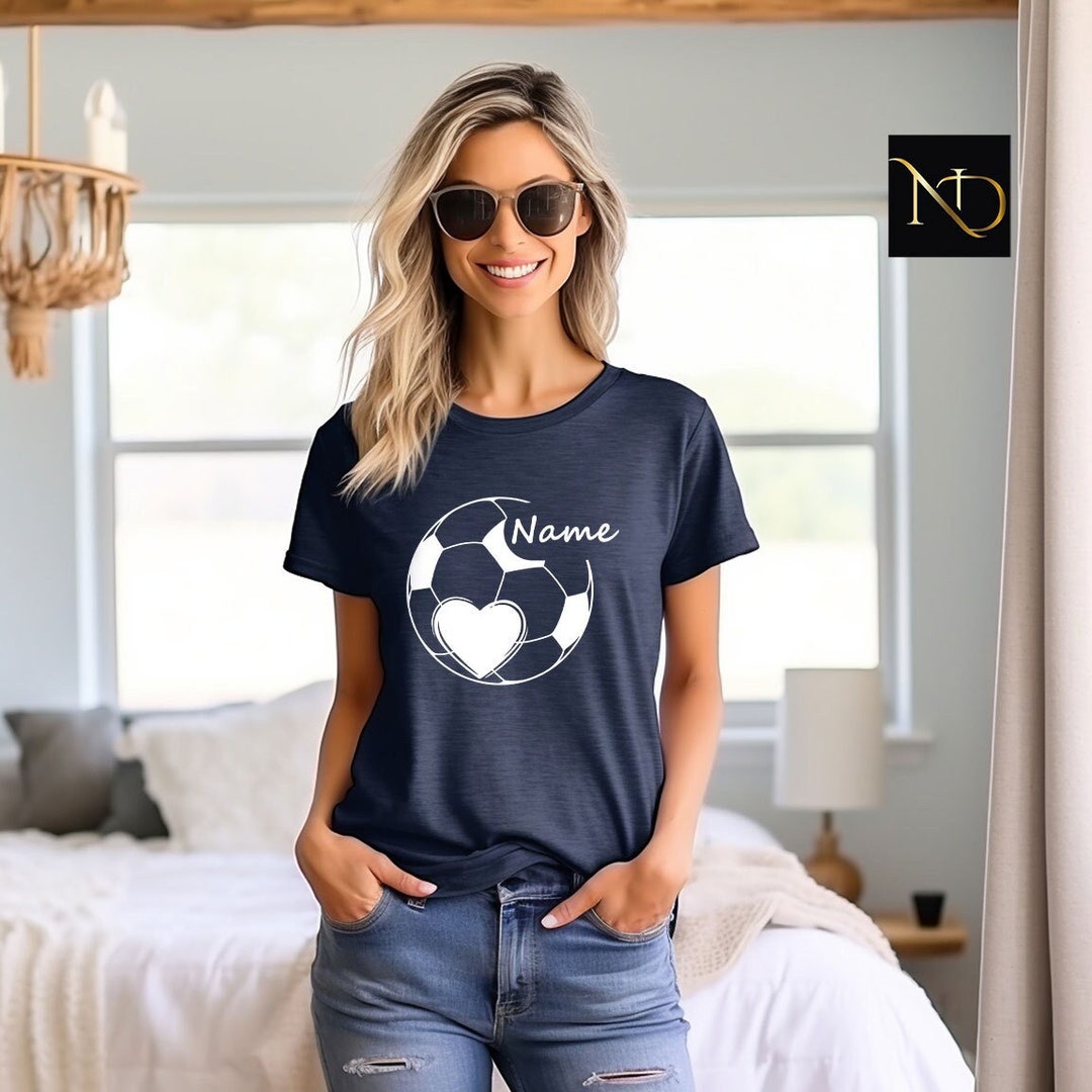 Personalized Soccer Ball Shirt, Soccer Team Shirt, Personalized Soccer ...