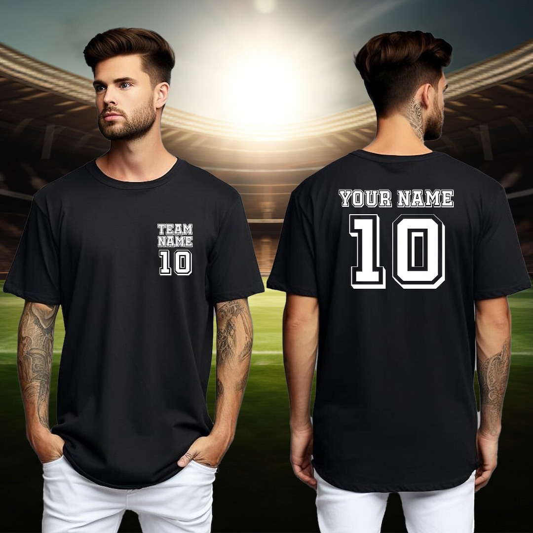 Custom Team Player Name Shirt, Customized Football T-shirts ...
