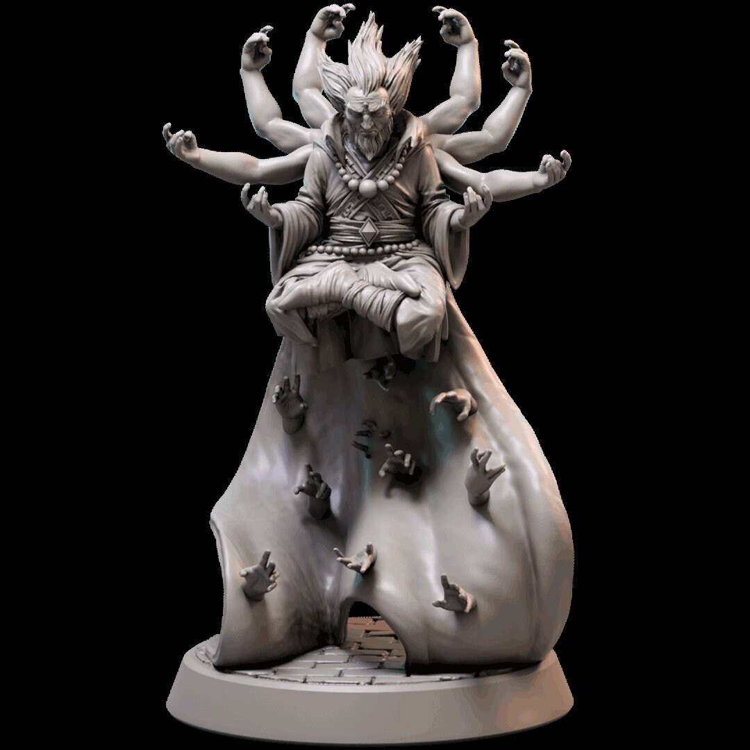 32mm/75mm Illusionist Miniature for Gaming, Painting or Display - Etsy