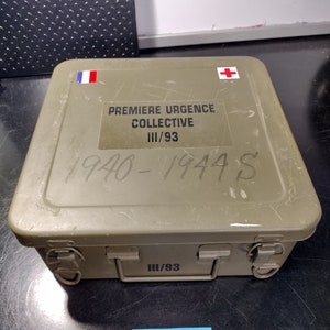 Military First Aid Kit Metal Case 2 FREE Shipping Active - Etsy