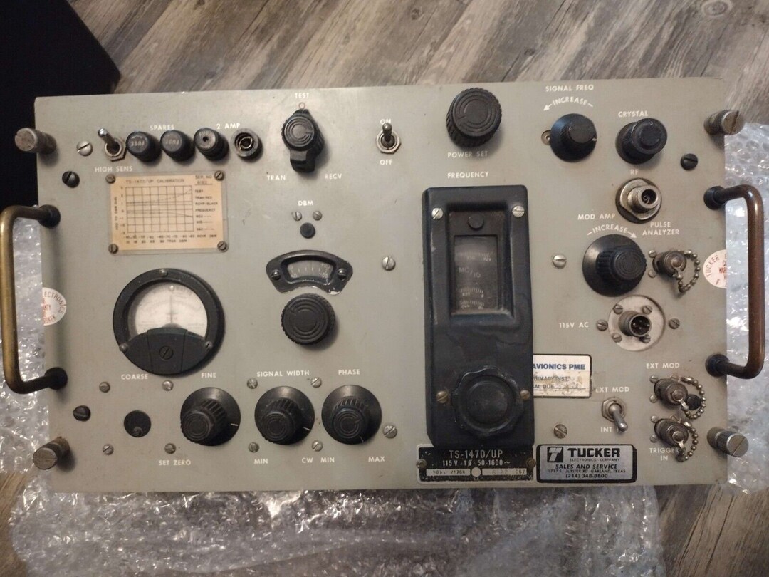 US Navy Radar Test Set, TS-147D/UP 1950's - Etsy