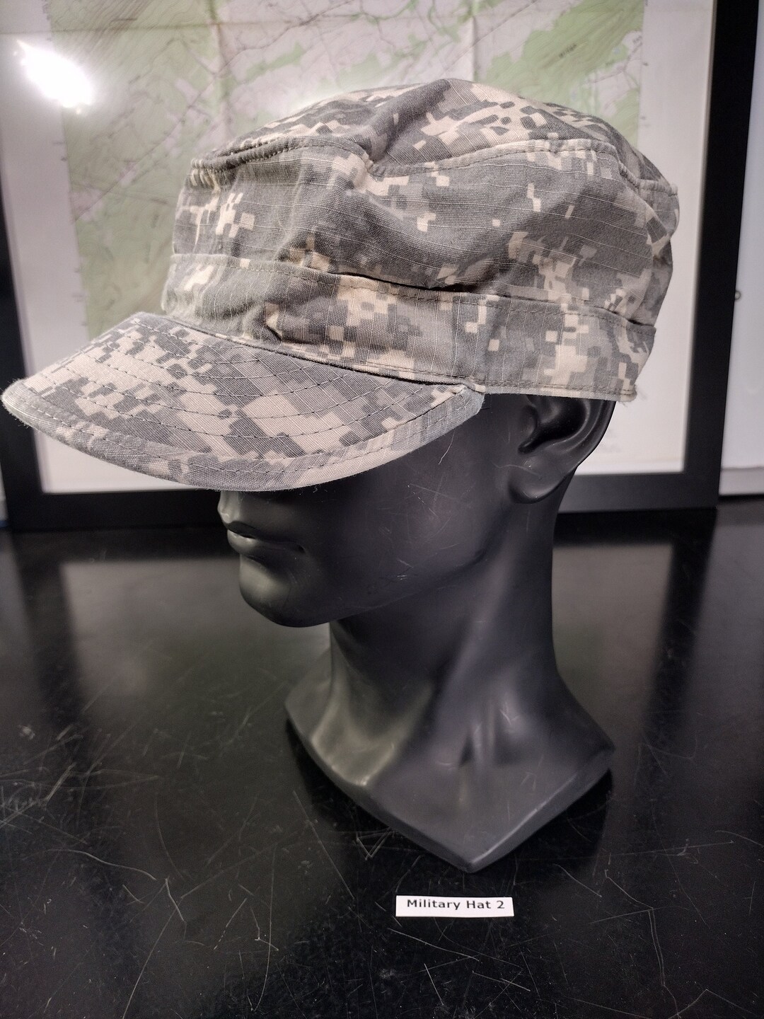 US Army Digital Camo Patrol Cap size: Unknown FREE US Shipping - Etsy