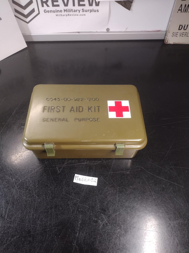US Army General Purpose First Aid Kit With Contents! | FREE US Shipping ...
