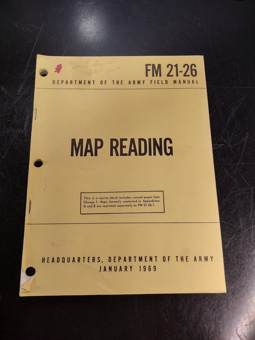 US Army Manual Map Reading (FM 21-26 Jan 1969) | FREE Us Shipping! - Etsy
