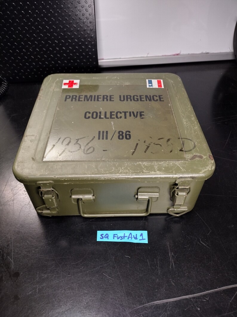 Military First Aid Kit Metal Case 1 FREE Shipping - Etsy