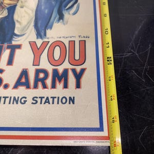 Metal "i Want You" US Army Recruiting Sign - Etsy