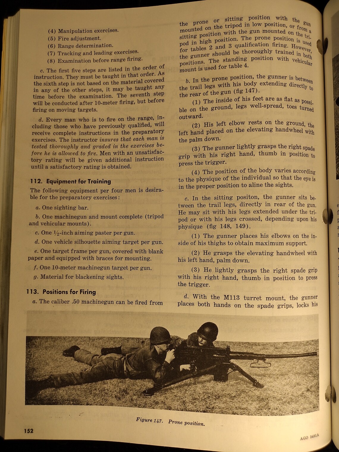 US Army Browning M2 Machinegun Vintage Field Manual 1972 FM-23-65 - Etsy